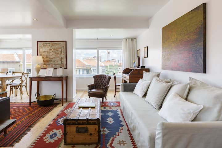 Seven Rivers Bright And Luxury Apartment - Lisszabon