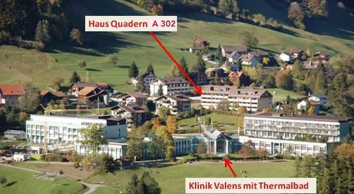 Appartement-haus Quadern 
 1 Zimmer- Wohnung A302 - Bad Ragaz