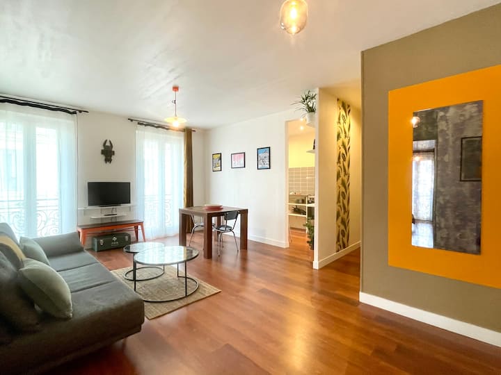 ⭐️⭐️⭐️ Grand T3 Joliette Tout Confort - 4 Pers ⭐️⭐️⭐️ - Ibis Budget Marseille Valentine