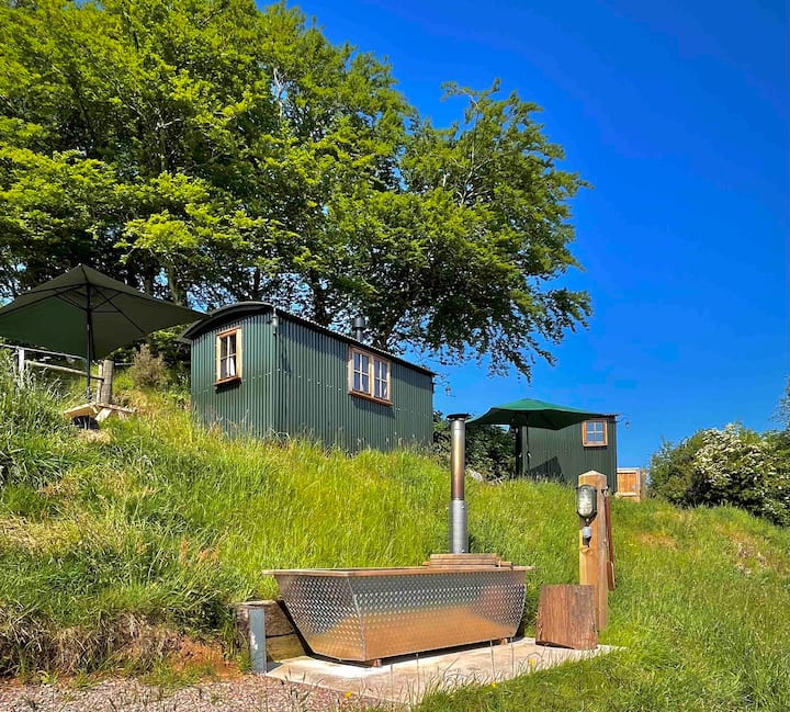 Romantic North Devon Shepherd Hut - Hot/cool Tub! - Reino Unido