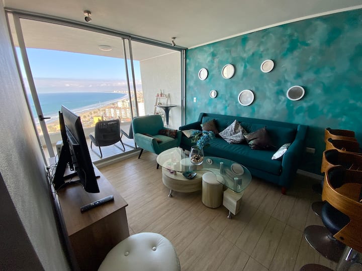 Departartamento Frente Al Mar Primera Línea. - Coquimbo