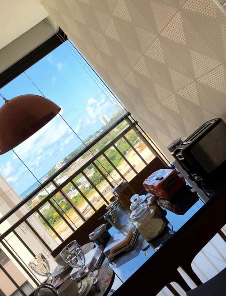 Apartamento Decorado Próximo à Praia - Salvador