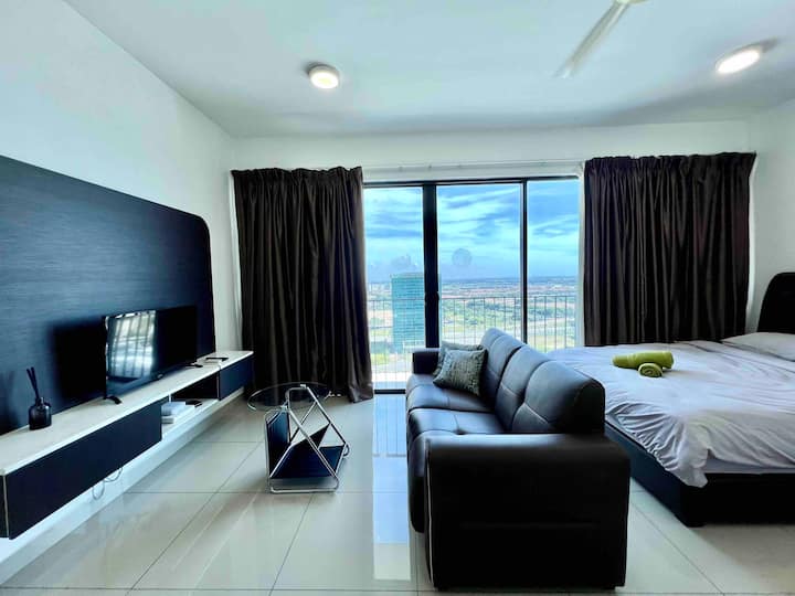 【Hot】sweet Home 4pax W Wi-fi @ Trefoil Setia Alam - Shah Alam