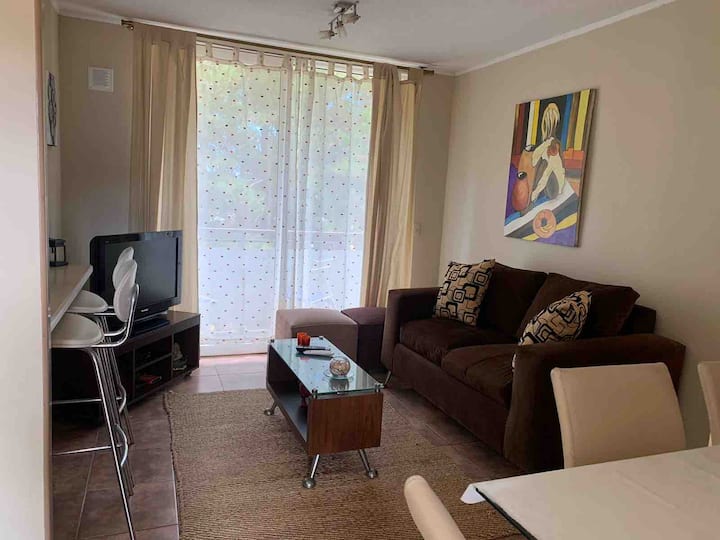 Cómodo Departamento En Litoral - El Tabo