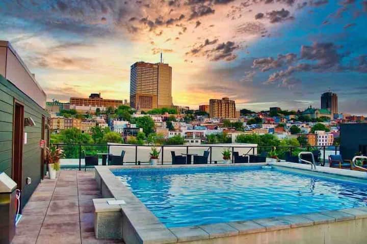 Le Sky 1102 - Avec Stationnement + Gym - Québec