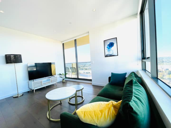 Luxury 2beds Apt With Stunning View (Parking, Gym) - Hornsby