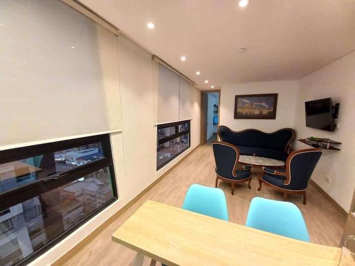 Lovely 1-bedroom Rental Unit With A Mountains View - Bogotá