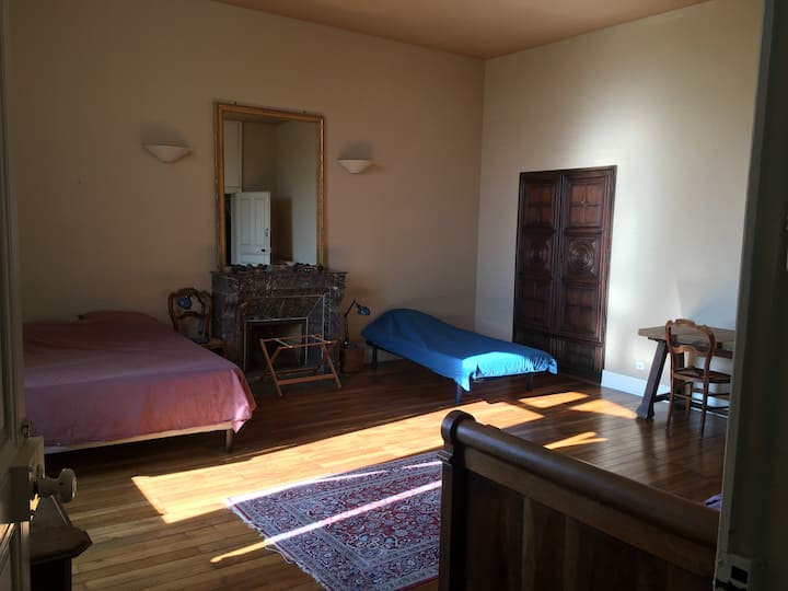 2.2 B&brissac, Maison De Maître Sur Domaine Boisé - France