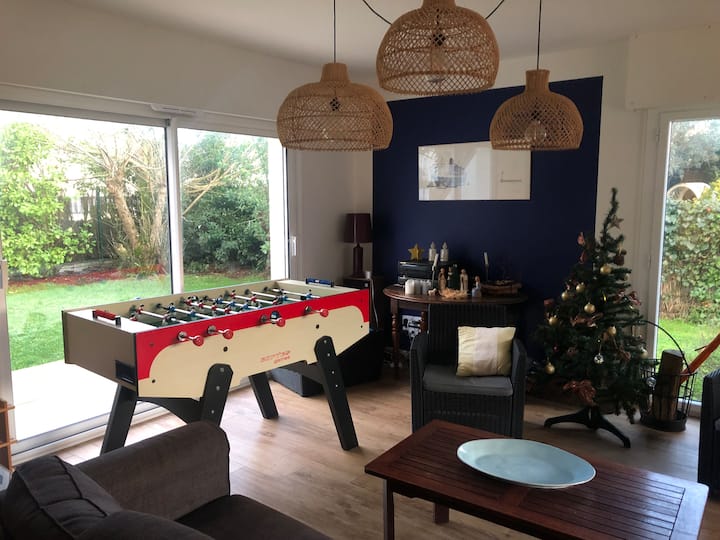 Maison à 7min à Pied De La Plage - Jardin Clos - Quiberon