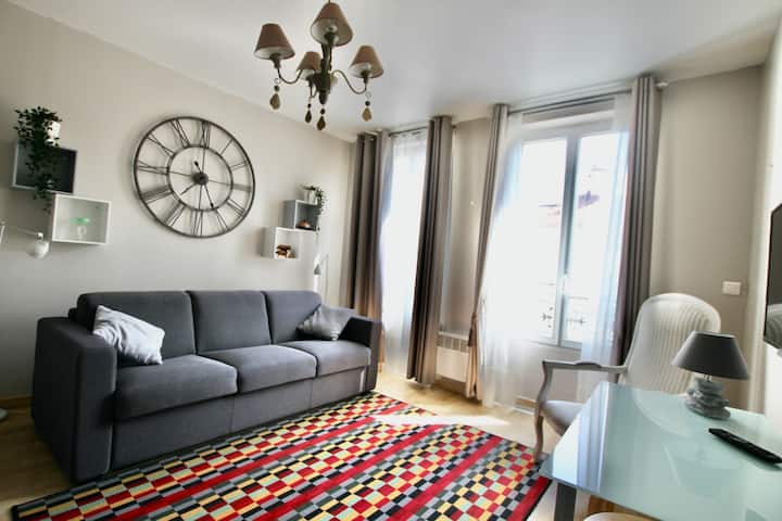 245-top Studio Cosy Centre Château Métro1 Rer - Vincennes