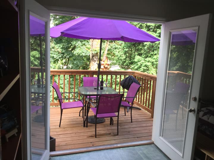 Purple House Pdx- Huge Sw Apt. 10-15 Min To Town - Tigard, OR