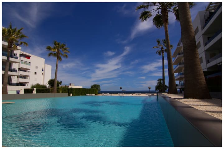 Apart. De Lujo, Piscina, Terraza/balcon, 1 Linia - Ibiza