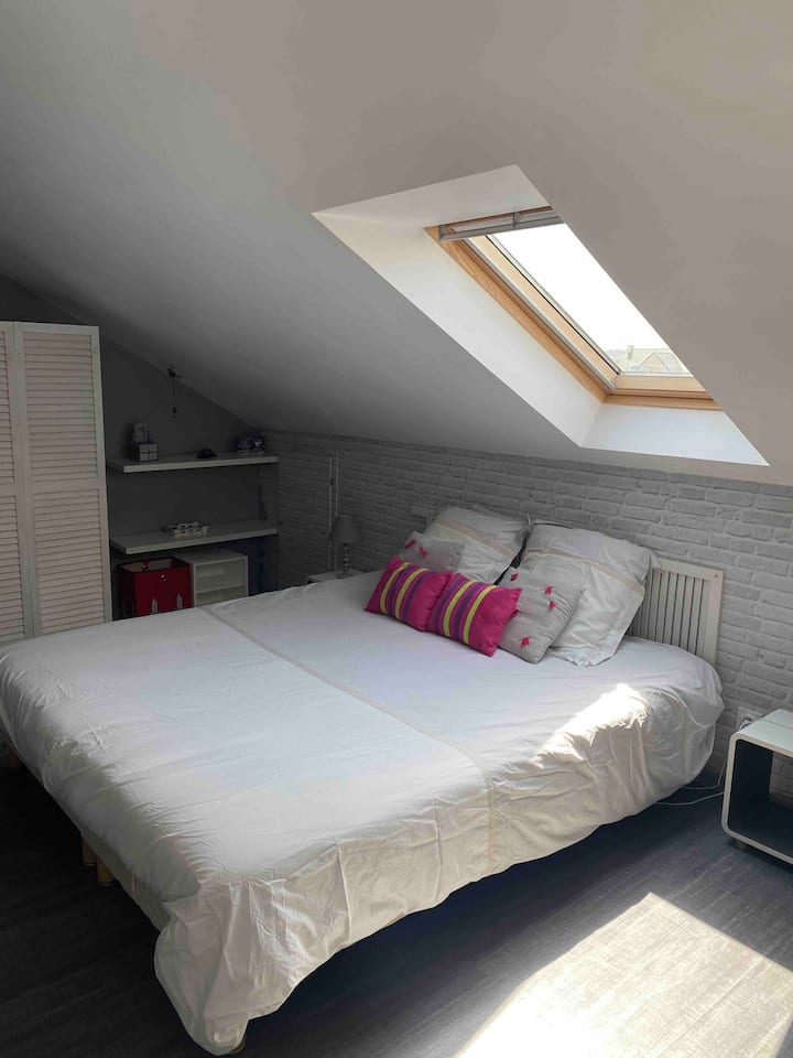 Belle Chambre Pour 2 Personnes Dans Maison Rénové - Roscoff