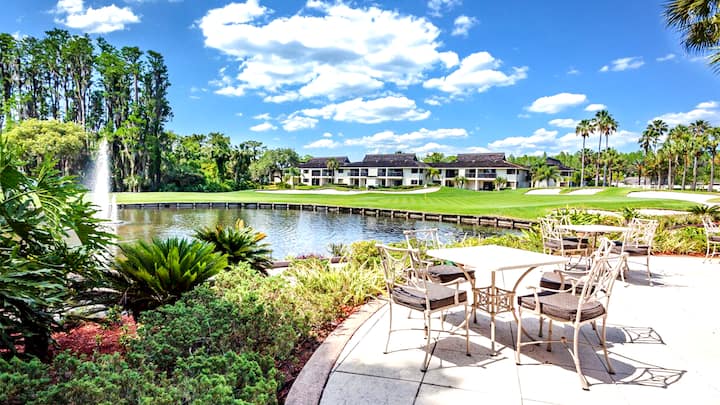 Golf Tennis Villa Saddlebrook 5 Room (3 Br 4 Bath) - Wesley Chapel, FL