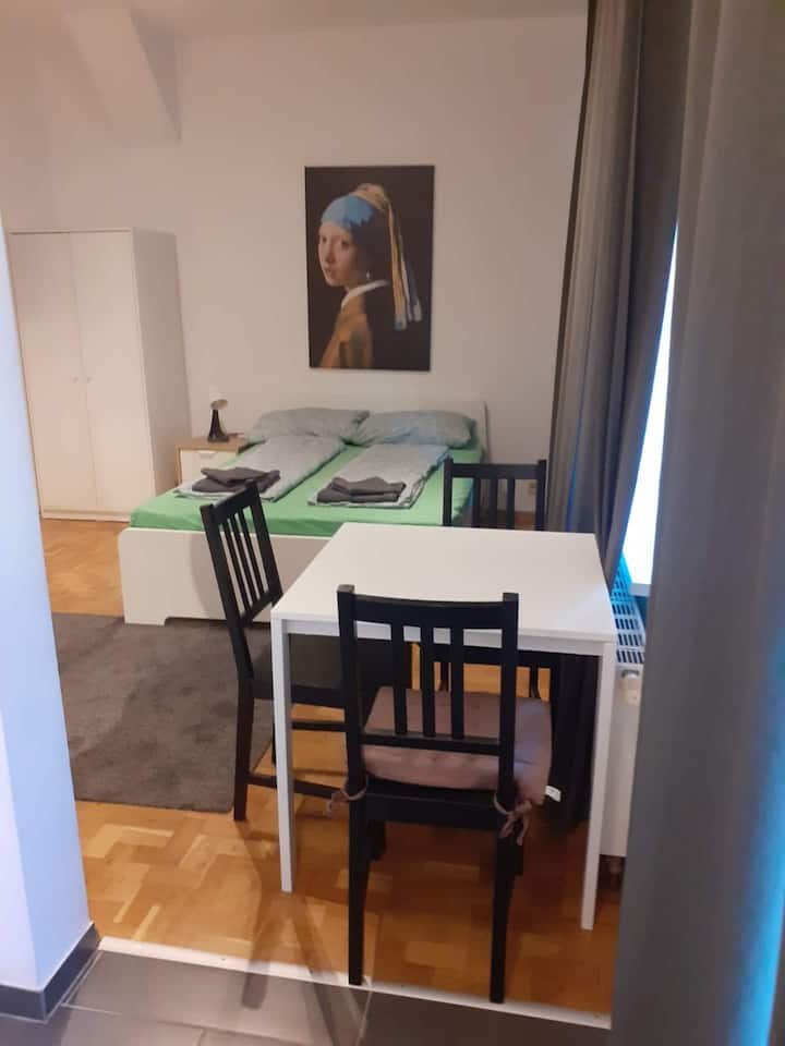 L Zentrum Leipzig - Studiowohnung Für 2 Mit Balkon - Leipzig