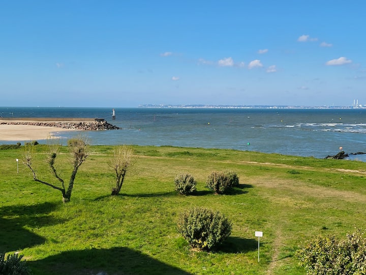 Vue Mer Exceptionnelle, Bel Appartement - Deauville