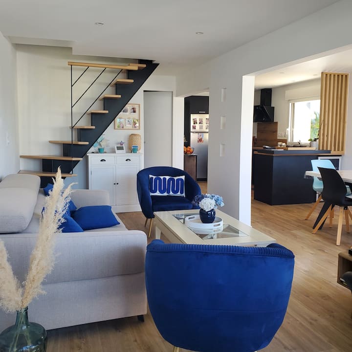 Cocon * Belle Maison Rénovée 70m De La Mer 6p - Batz-sur-Mer