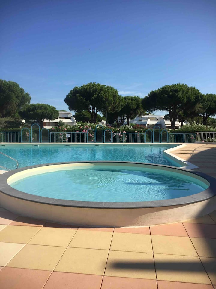 P3 Piscine, Mer, Clim, Garage, Wifi - La Grande-Motte