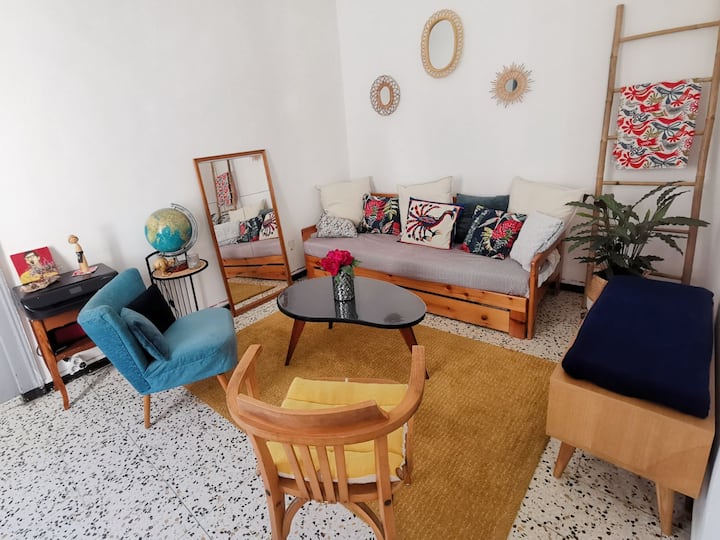 Appart 2p Cosy, Lumineux, Au Calme, Proche Centre - Sète