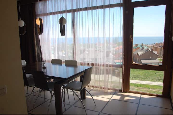 Просторная квартира с видом на море! - Черноморск