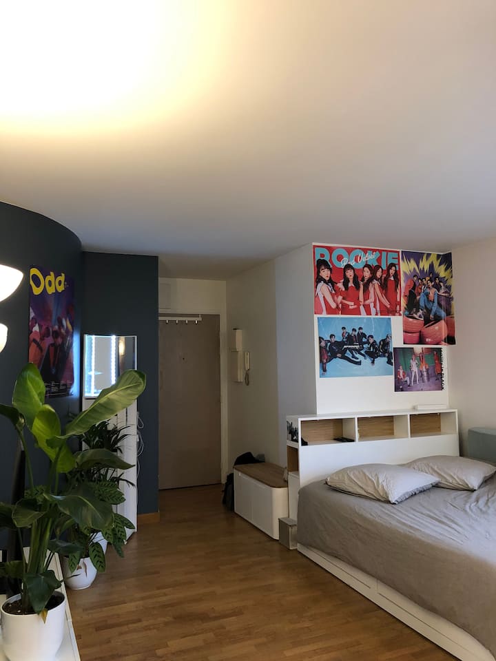 Studio Moderne Vers Parc Des Princes+roland Garros - Boulogne-Billancourt