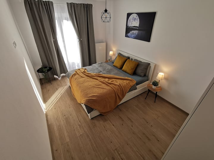 Modern Holiday Apartment Sibiu - 錫比烏