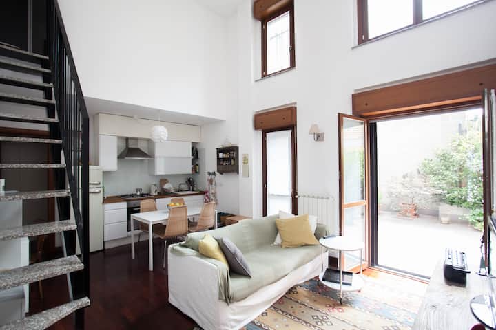 Sunny Mini Loft + Terrace + Wi Fi - Milán