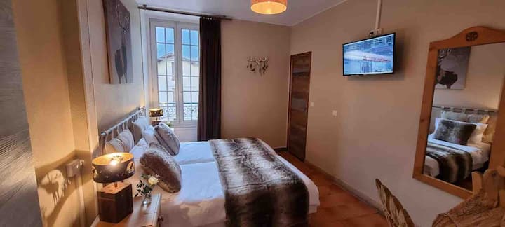 Chambre Twin Cosy - Saint-Martin-Vésubie