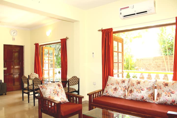 2bhk-lovely Apt Near Candolim Beach - Goa