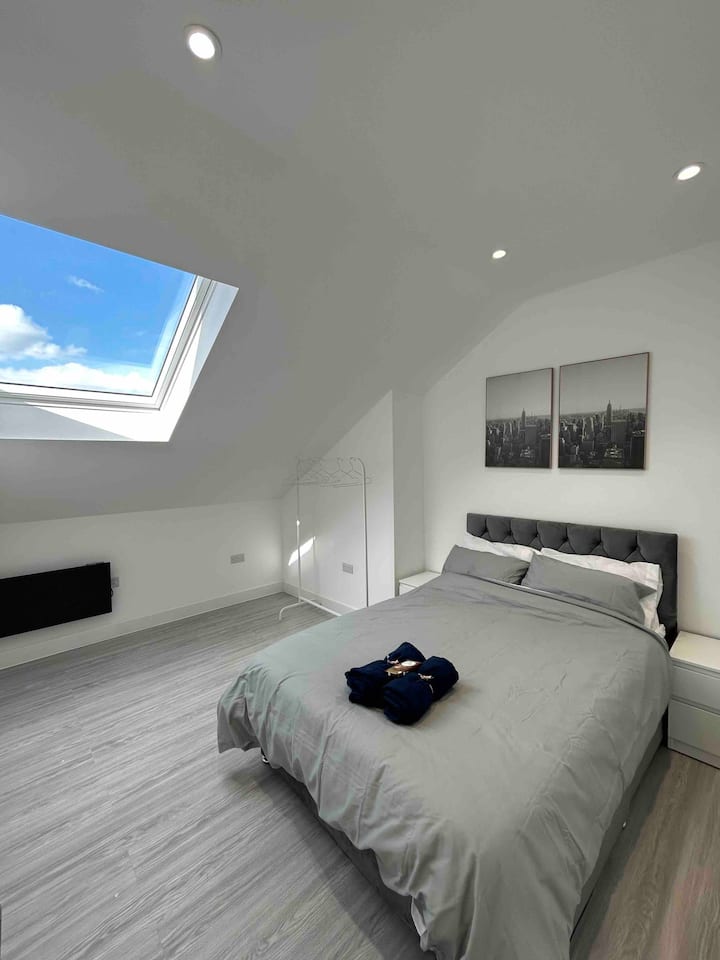 Modern London Apartment (20 Mins Central London) - Stratford