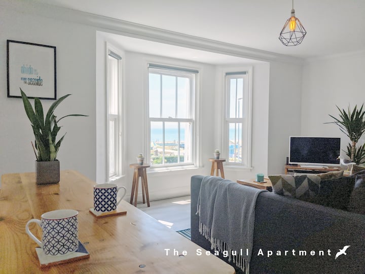☆The Seagull Apartment☆ Old Town + Sea View 2 Bed - Hastings