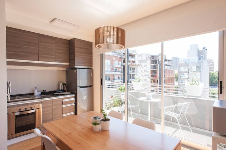 Luminoso Espacio Privado W/pool, Gym And Laundry - Buenos Aires