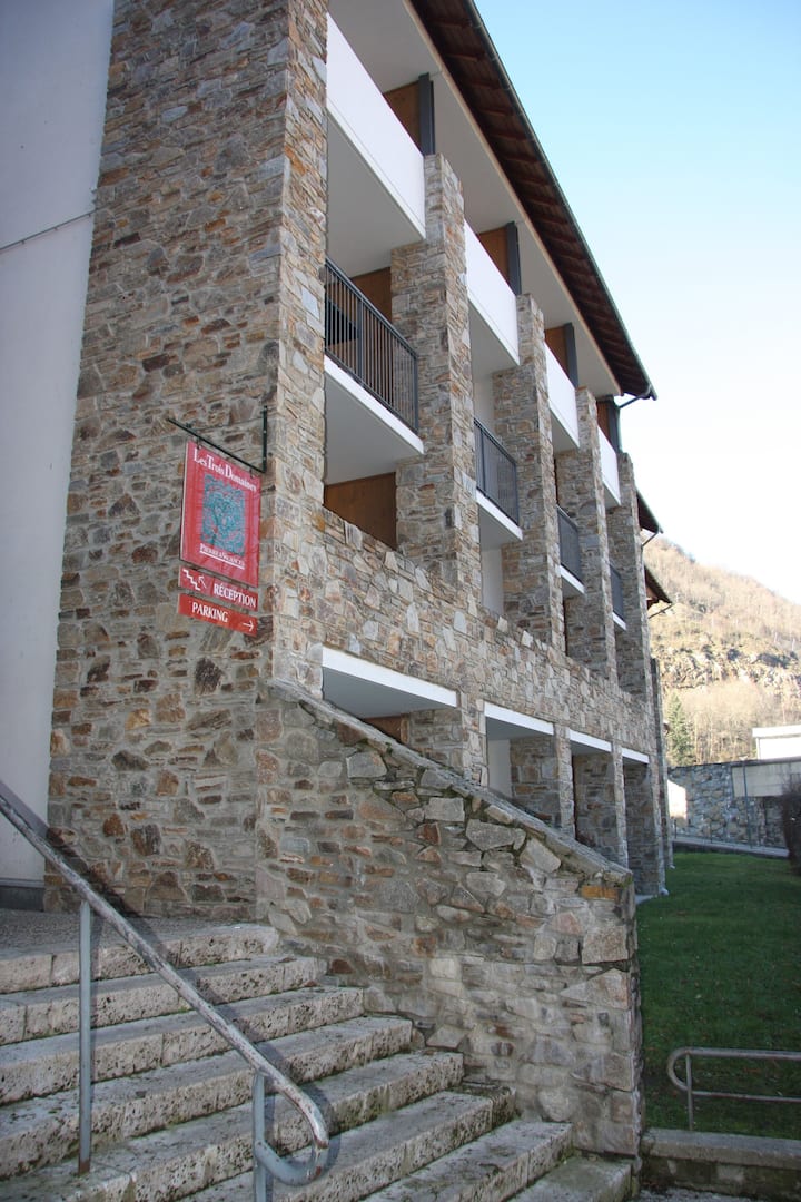 T2 Rdc Confortable Résidence Les 3 Domaines - Ax-les-Thermes