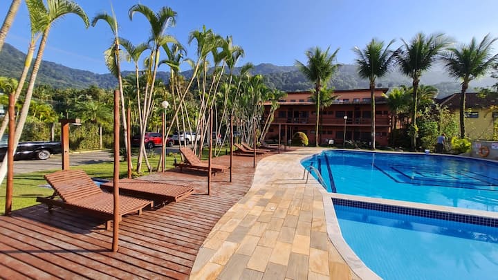 Apart. Cond. Sun House - Maresias à 30m Da Praia - São Sebastião