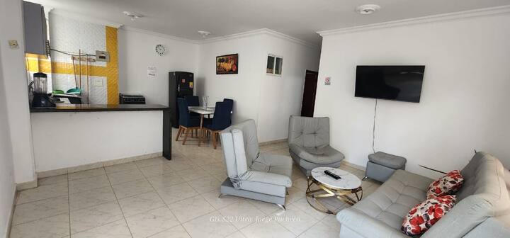 Cómodo Y Confortable Apartamento Equipado. - Cartagena