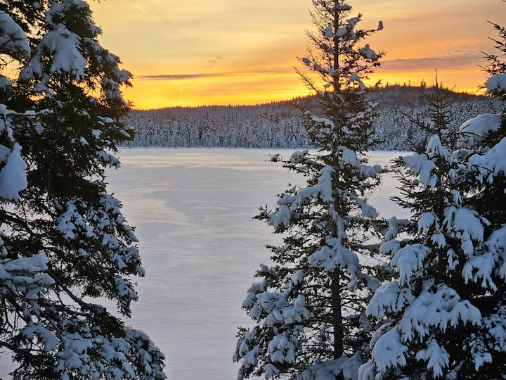 Panorama Unique,lac Magnifique - Québec