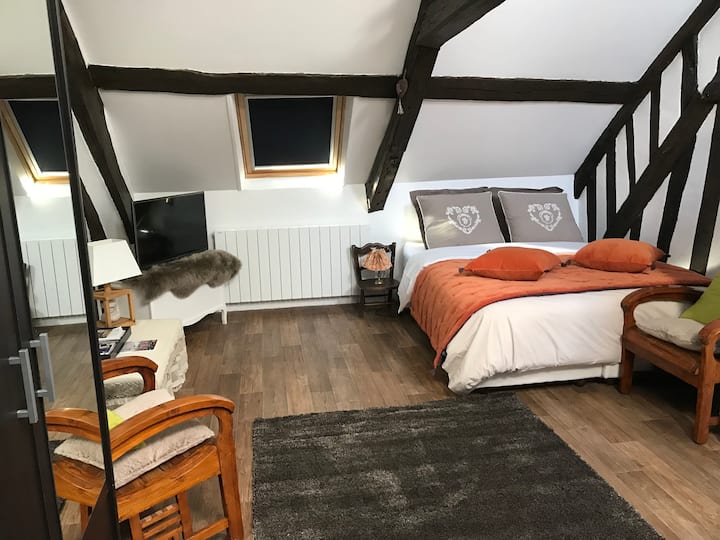 Le Grenier* Meublé De Tourisme Studio Cosy - Honfleur