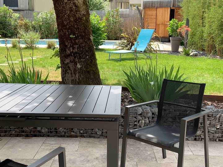 Studio Indépendant Cosy - Piscine - Pet Friendly - Brive-la-Gaillarde
