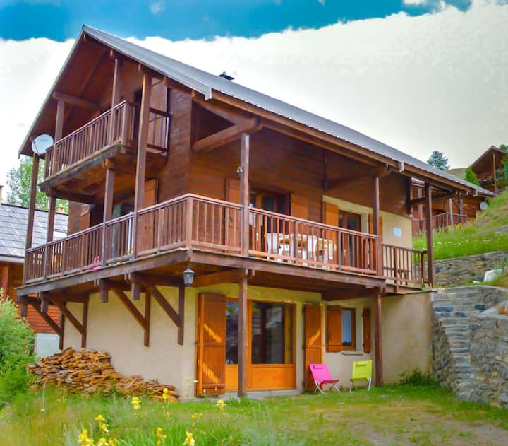 Un Chalet Pour 8 Personnes - Molines-en-Queyras