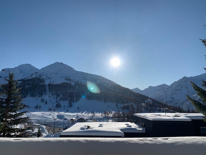 Appartamento 4/5 Posti Con Vista A Sestriere - Pragelato