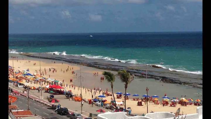 Apto Na Orla Da Praia Do Meio. - Natal