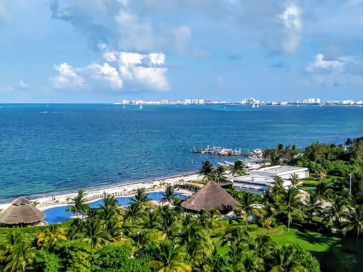 Depto. Con Increíble Vista Al Mar - Cancún