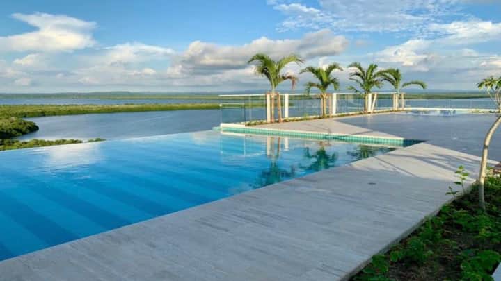 Apartamento En Edificio Con Espectacular Rooftop - Cartagena