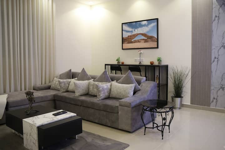 Modern King-bed Apt ·Self Check-in ·10 Min To Kafd - Riyadh
