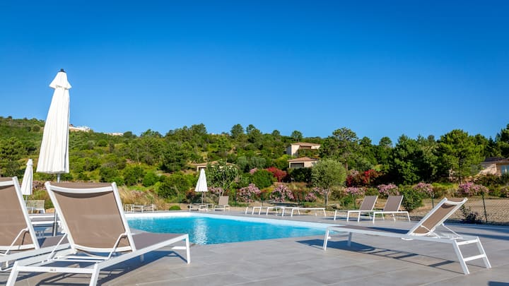 Villa Vignes & Vue Mer D'exception - Solenzara