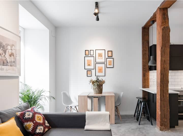 Exclusive Designer Loft In The Centre For 6 People - Madrid