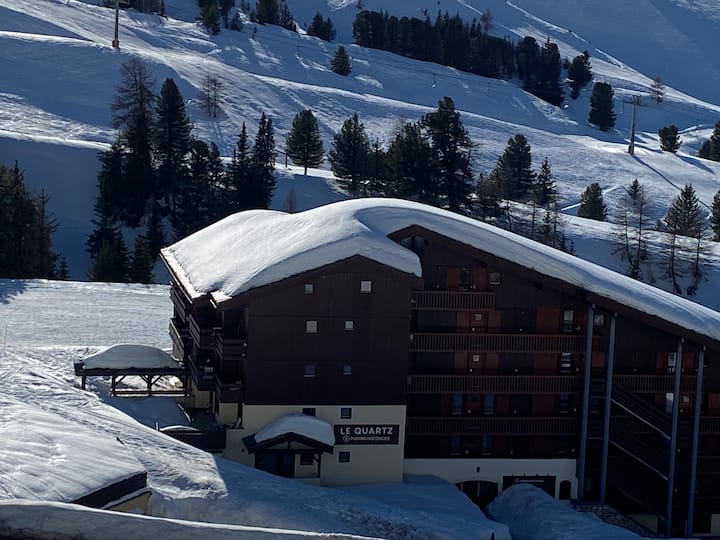 Belle Plagne 1 Bed Apt With Wifi - Ski In Ski Out - La Plagne