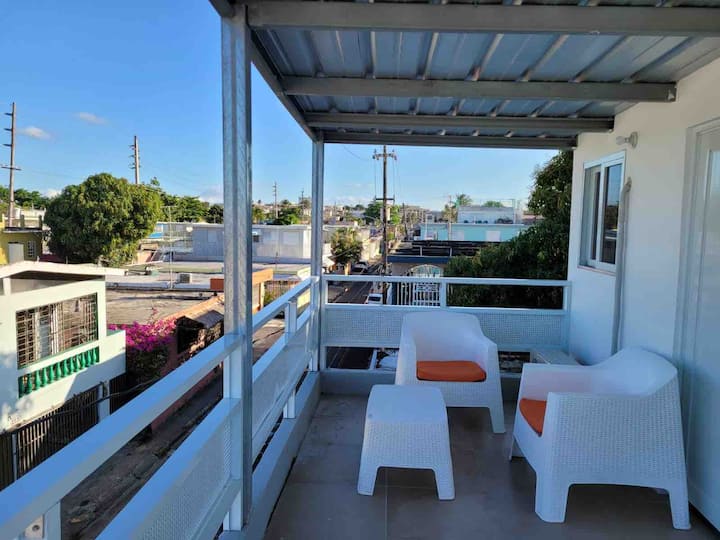 Cozy Studio With Balcony, 15 Mins Walk To Beach - San Juan