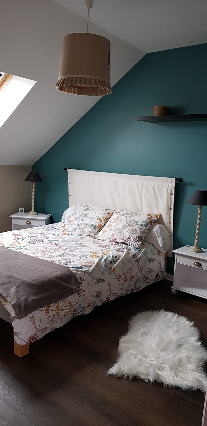 Chambre Privée Avec Petit Déjeuner Standard - Saint-Nazaire
