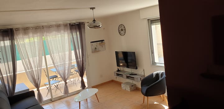 Appartement Plage Tout Confort Terrasse + Parking - Canet-en-Roussillon